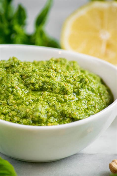 Easy Cashew Basil Pesto Jawns I Cooked