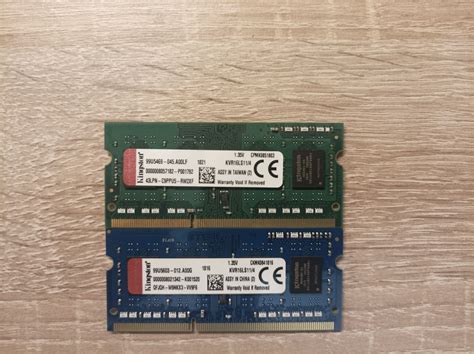 Kit Kingston Ram Памети 2х4gb 1600 Mhz за лаптоп гр София 7 ми 11 ти километър • Olx Bg