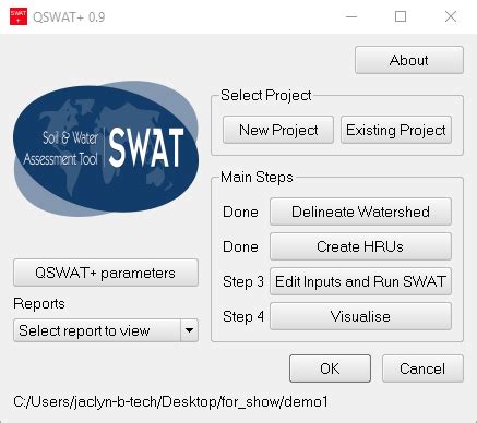 Get Started Using SWAT Editor SWAT Editor Documentation