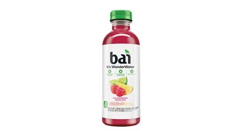 Rubi Raspberry Lemon Lime Bai Water Beverage