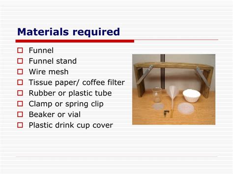 Ppt Nematode Extraction Methods Baermann Funnel And Modified