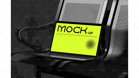 Laptop Mockup Graphics Motion Array