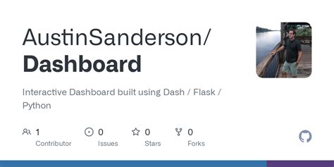 GitHub AustinSanderson Dashboard Interactive Dashboard Built Using Dash Flask Python
