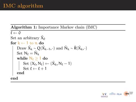 Adaptive Restore Algorithm And Importance Monte Carlo Ppt
