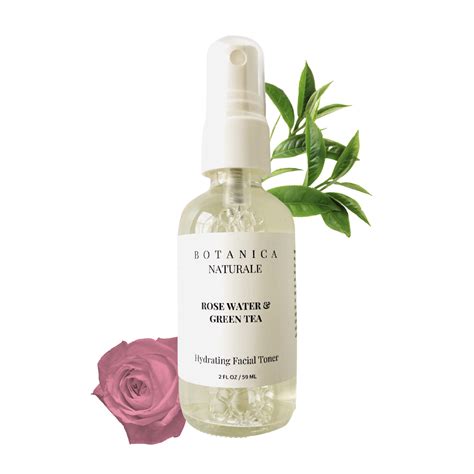 Rosewater Green Tea Toner — Botanica Naturale