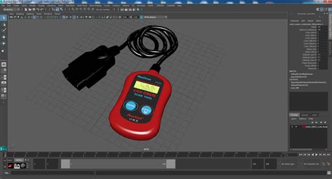 Autel Obd2 Code Reader 3d Model 34 3ds Blend C4d Fbx Max Ma Lxo Obj Free3d