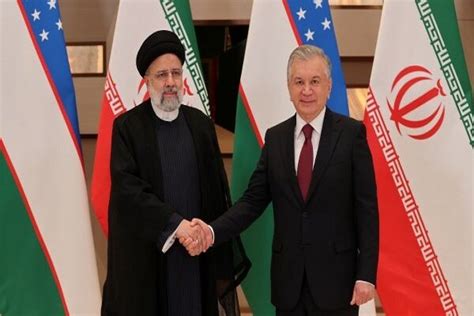 Iran Uzbekistan Presidents Stress Developing Ties Mehr News Agency
