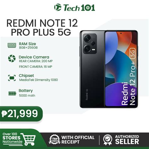 Xiaomi Redmi Note Pro Plus G GB GB With Official Receipt With Warranty Authorized
