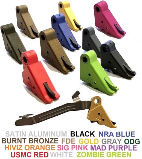 TANGO DOWN VICKERS TRIGGER WITH TIRGGER BAR FOR GLOCK X CUSTOM COATED CERAKOTE TANGO DOWN VICKERS TRIGGER WITH TIRGGER BAR FOR GLOCK X CUSTOM COATED CERAKOTE