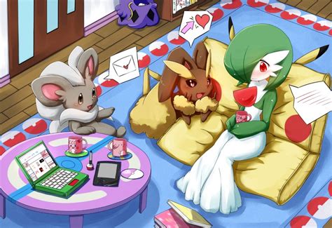 Pikachu Gardevoir Lopunny Chansey Electrode And More Pokemon And More Drawn By Yu Yun