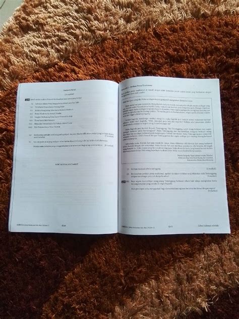 Kertas Model Spm Bahasa Melayu Hobbies And Toys Books And Magazines