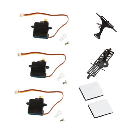 Rc Servos Set Airplane Servo Holder Mount Rc Motor Frame For Xk K110