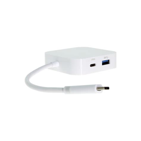 USB C To VGA Multi Port Adapter With USB C Power Delivery