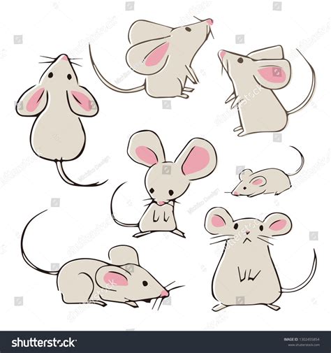 Cute Mouse Illustration
