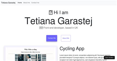 Advanced Bootstrap Homework Challenge Codesandbox