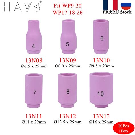 10Pcs-Per-Box-29mm-13N08-13N09-13N10-13N11-13N12-13N13-Alumina-Nozzles ...