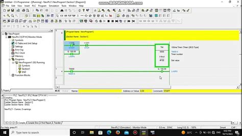 Simulasi Instruksi KEEP, TIMER, COUNTER, DIFU & DIFD , Dan COMPARE Menggunakan CX Programmer ...