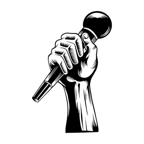 Microphone Silhouette