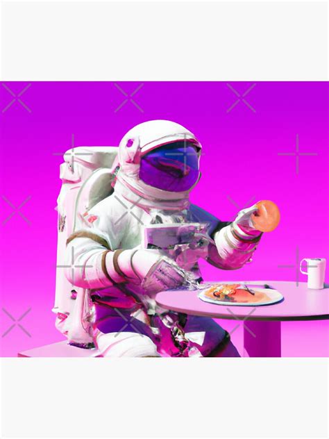 Astronaut In Space I Love Pupusas And Horchata Neon Background El