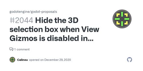 Hide The 3d Selection Box When View Gizmos Is Disabled In The 3d Editor