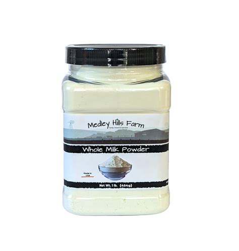 Whole Milk Powder — Medley Hills Farm