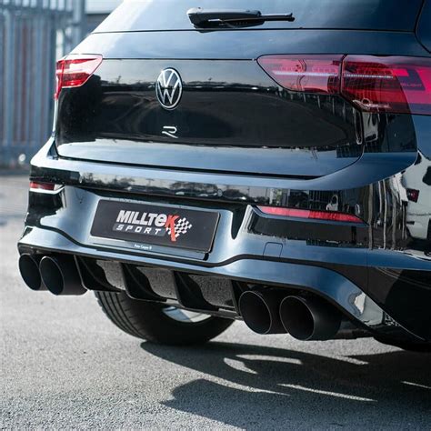 Milltek Sport Volkswagen Golf R Opf Back Exhaust System Mk8 Race Haus