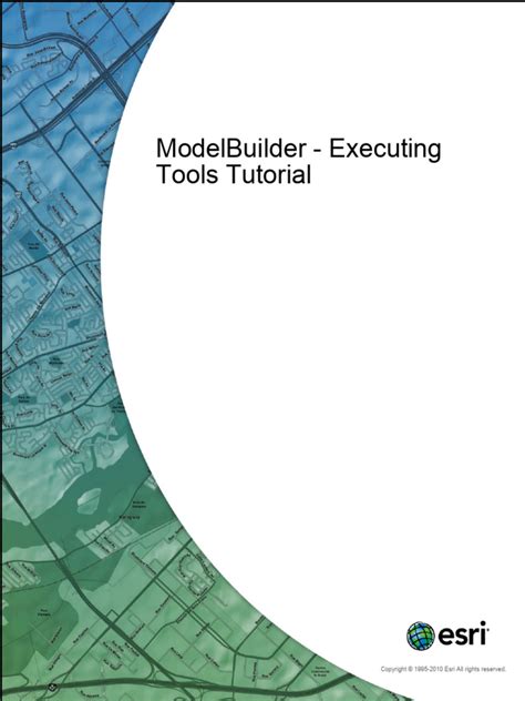 Executing Tools In Modelbuilder Tutorial 9 Pdf Arc Gis Parameter Computer Programming