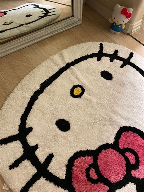 Hello Kitty Rug In 2024 Hello Kitty Room Decor Hello Kitty Rooms