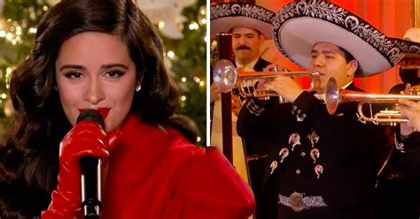 Camila Cabello Cantó En Show Navideño De La Casa Blanca Y Honró Sus