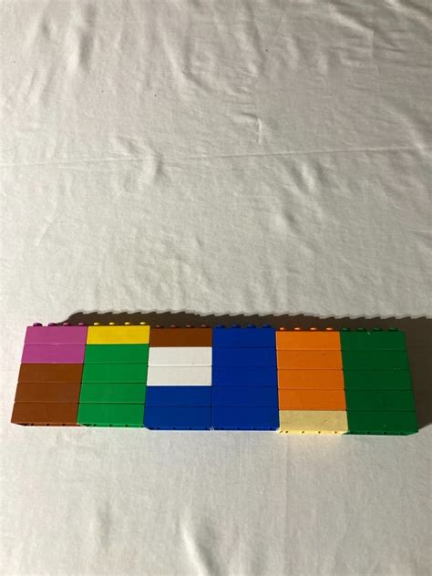 Lego Duplo 2x4 Bricks Blocks 30 Pc Assorted Colors Part 3011