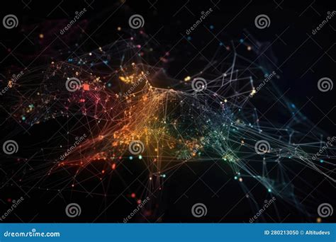 Illustration Of Neural Network With Visible Layers And Connections