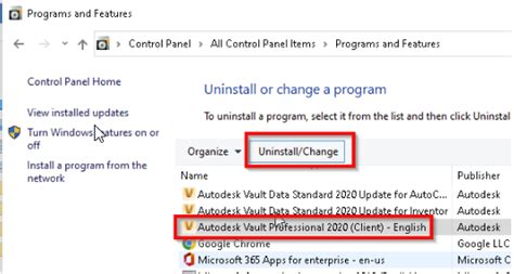 Vault Autocad