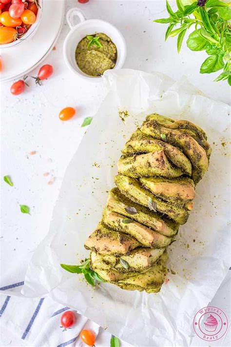 Odrywany Chlebek Z Pesto Przepis Wypieki Beaty
