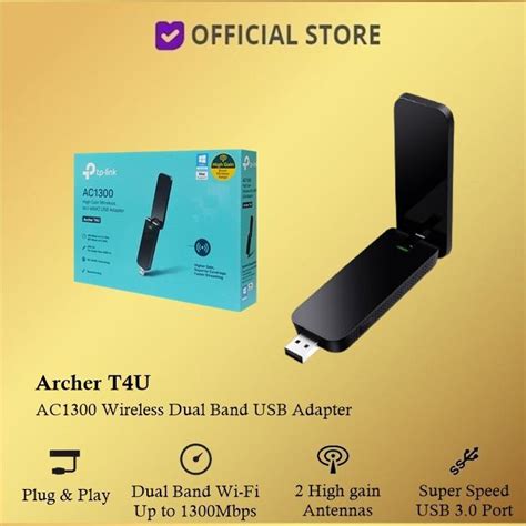 Jual Tp Link Archer T U Ac Dual Band Wifi Wireless Usb Adapter Tplink Shopee Indonesia