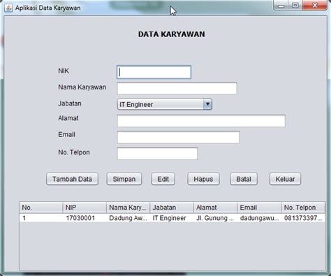 Belajar Program Java Netbeans Untuk Bisnis