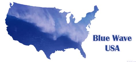 Blue Wave S Democratic Hype Us Wide On  Pics