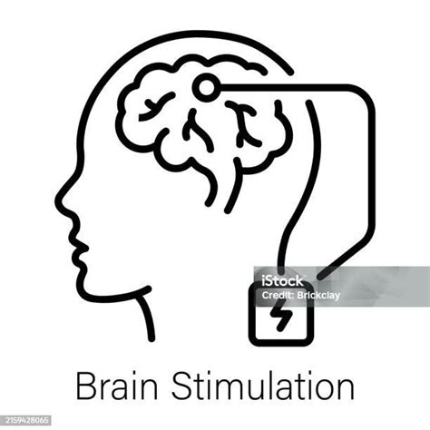 Brain Simulation Stock Illustration Download Image Now Head