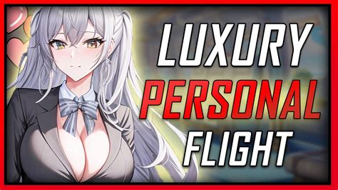 Flight Attendant First Class Personal Flight Roleplay Asmr Youtube