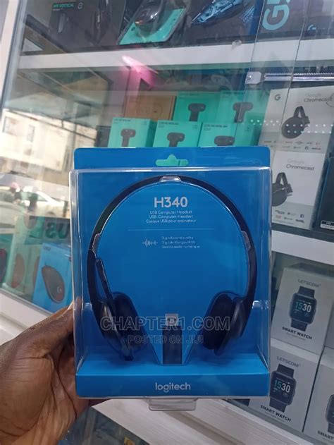 Logitech H Usb Headset Clear Noise Canceling Microphone In Ikeja Headphones Ernest Martins