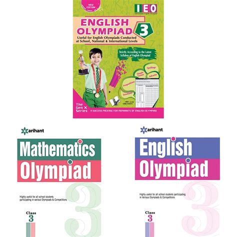 Buy International English Olympiad Class 3 With Omr Sheets