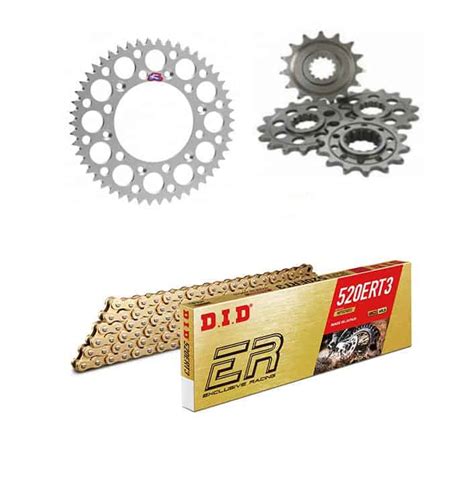 Kawasaki Kx250f 2011 2020 Did Ert3 Chain And Renthal Silver Sprocket Kit