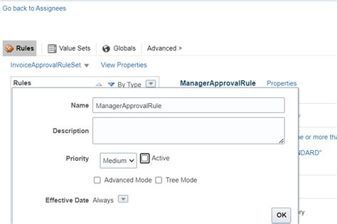 how to inactivate 1 invoice approval rule without removing from config