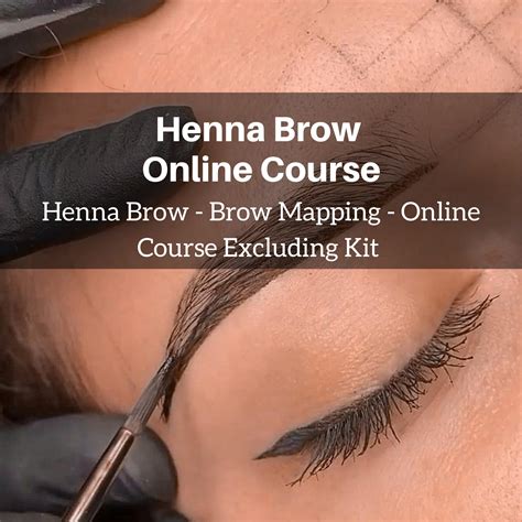 Eyebrow Henna And Brow Mapping Online Course Lash And Brow Institute