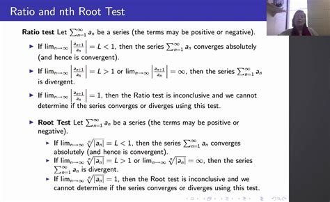 Calculus II Lecture 26 V1 Strategy For Testing Series YouTube