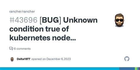 Bug Unknown Condition True Of Kubernetes Node Nodename Condition