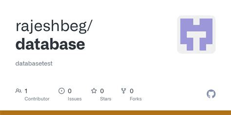 GitHub Rajeshbeg Database Databasetest