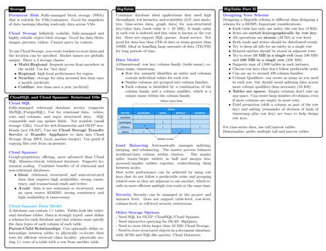 GCP Cheat Sheet Brax Digital Notepad