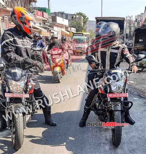 2023 Hero Hunk Spied Testing Pulsar P150 Unicorn Rival