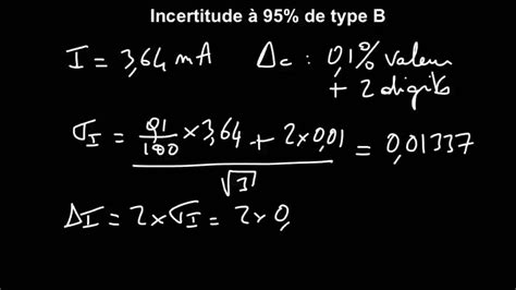 Découvrir 68 imagen incertitude de type a formule fr thptnganamst edu vn