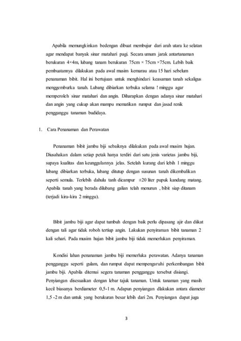 Budidaya Jambu Biji Pdf